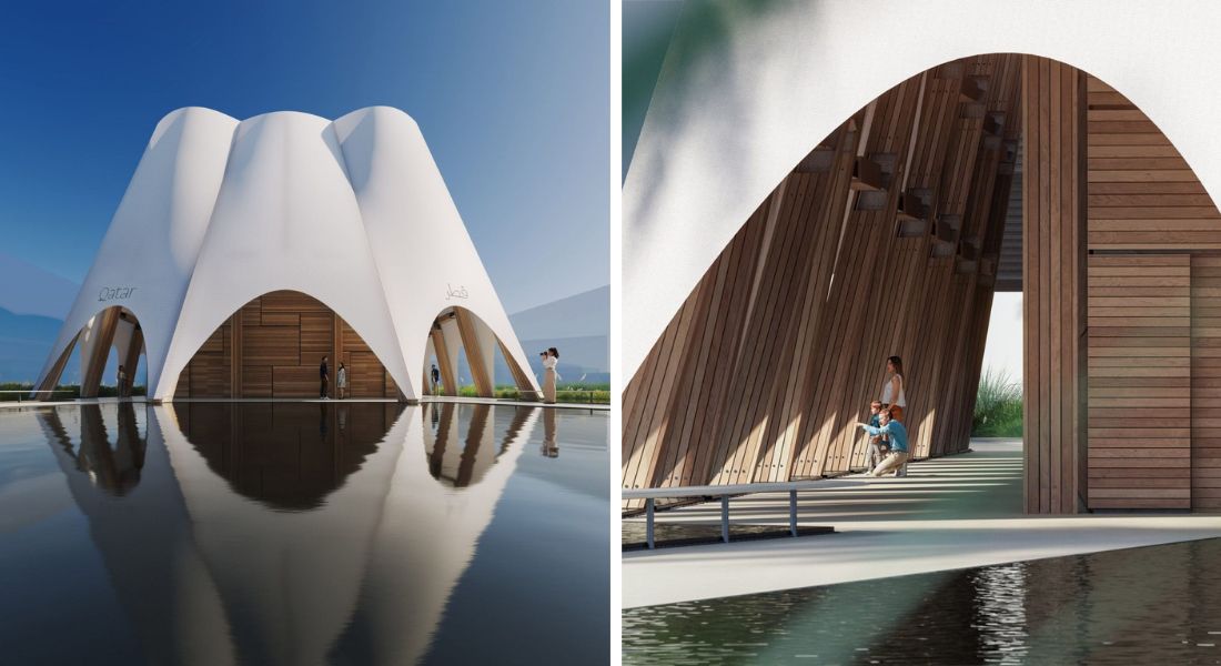 Sheikha Al Mayassa Al Thani opens Qatar Pavilion at Expo 2025 Osaka ...